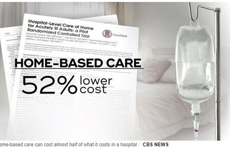 CBS News: New Program Lets Hospital Patients Heal at Home