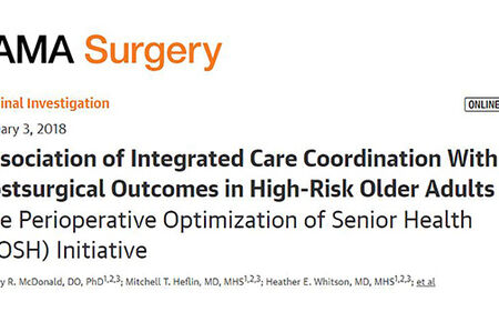 JAMA Surgery: Cross-Disciplinary Program Improves Surgical Outcomes for ...