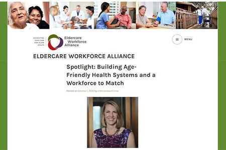 Building Age-Friendly Health Systems and a Workforce to Match Writes ...
