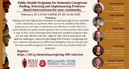 PHCOE-DC Webinar: Finding, Selecting and Implementing Evidence-Based ...