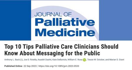 Journal of Palliative Care Article: Top 10 Tips Palliative Care ...